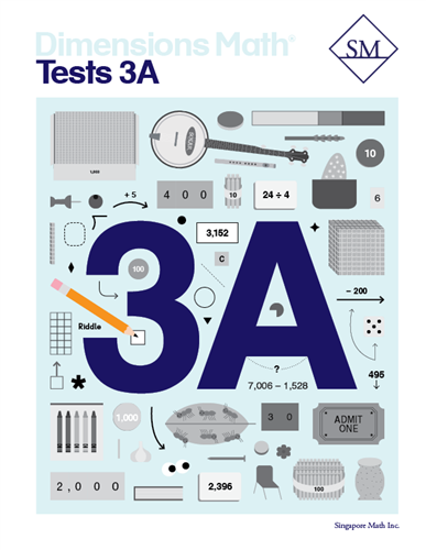 Dimensions Math Tests 3A – Bilingual Bookshop