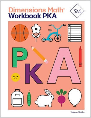 Dimensions Math Workbook PreK-A – Bilingual Bookshop